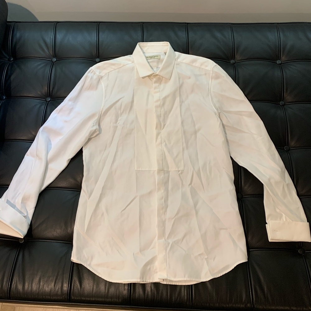 Burberry Tuxedo Button Down Shirt - Gem